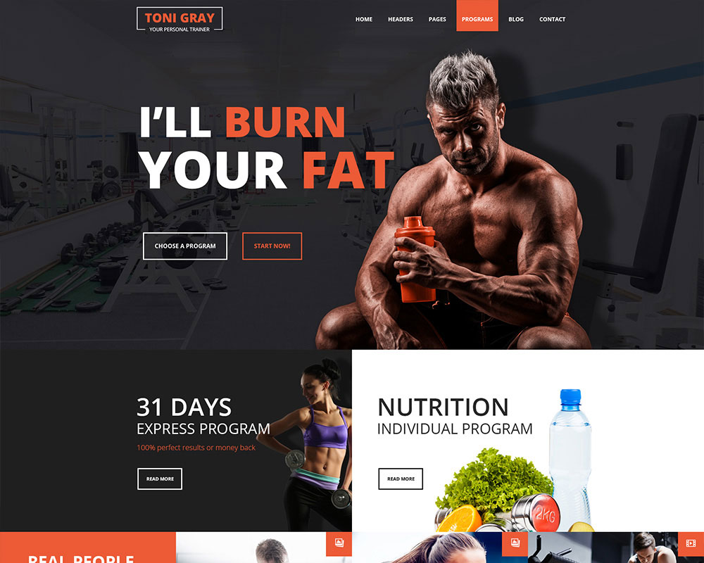 Personal Trainer - Bullet Advertising